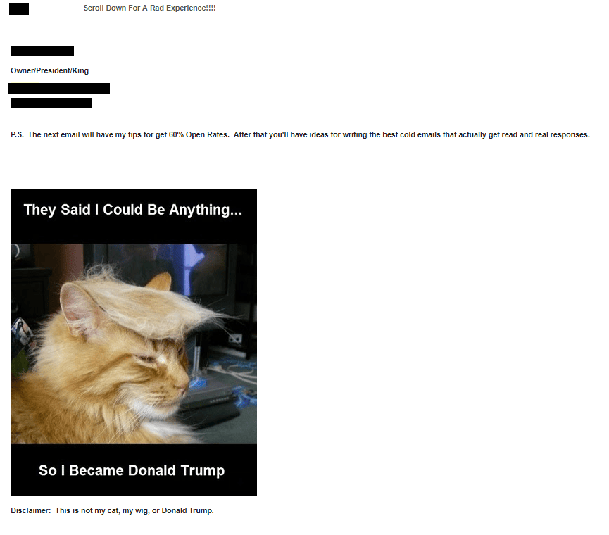 Five Worst Cold Emails Ever Seen | Nutshell