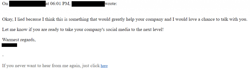 Five Worst Cold Emails Ever Seen | Nutshell