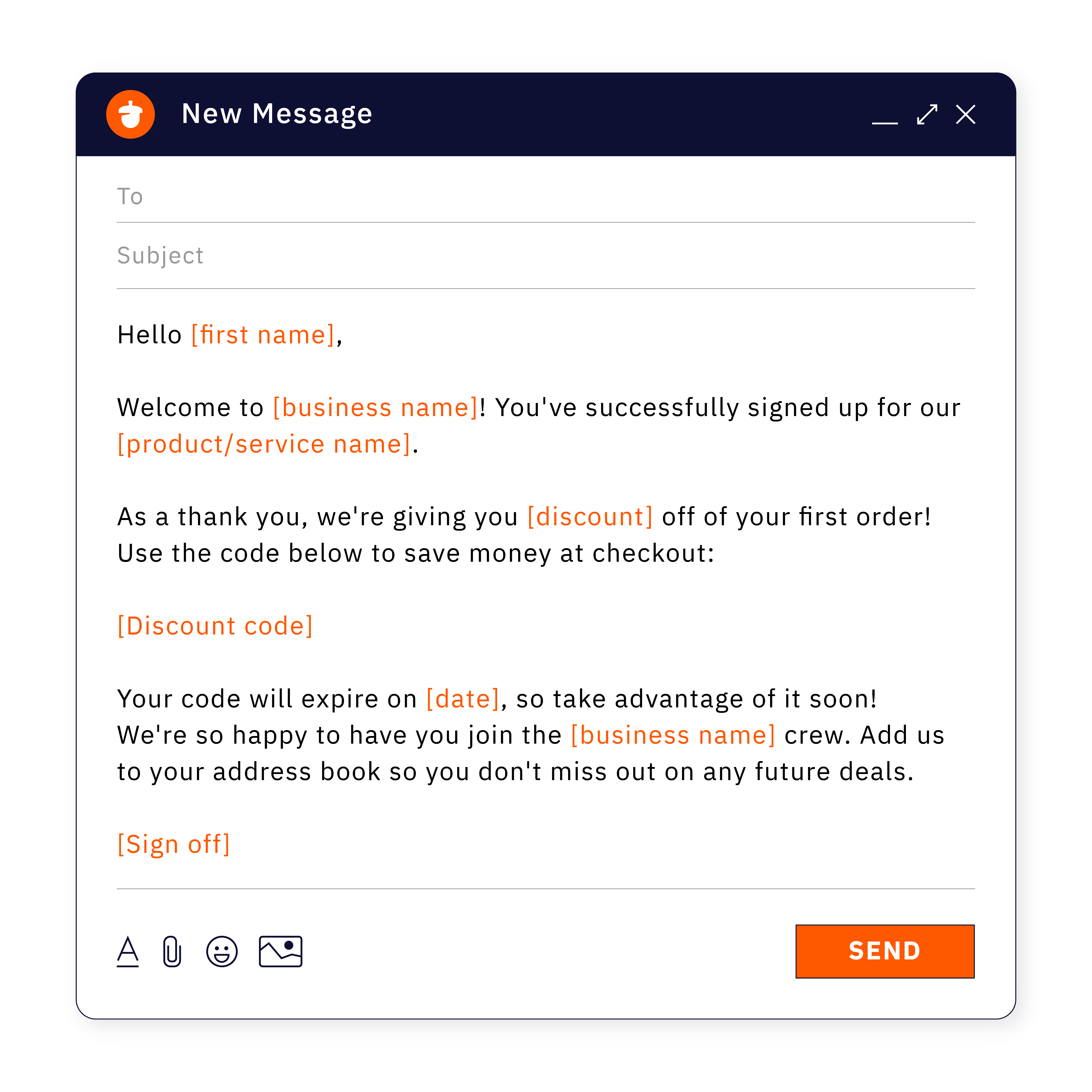 Welcome Email Templates for New Customers | Nutshell