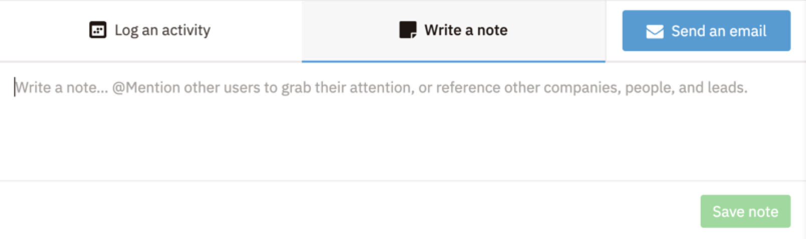 Pinned Notes | Nutshell | Sign Up for a 14 Day Free Trial