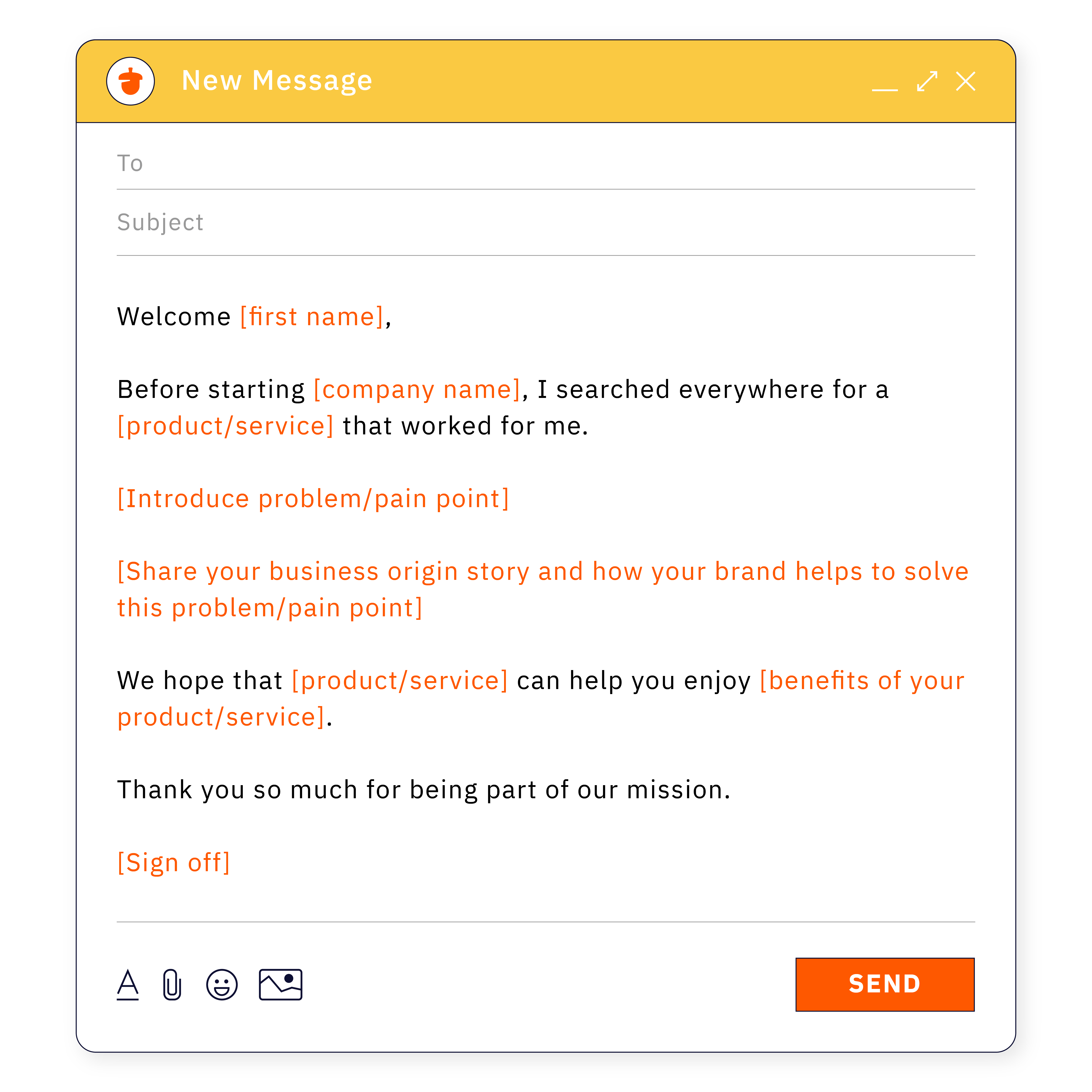 Welcome Email Templates for New Customers | Nutshell