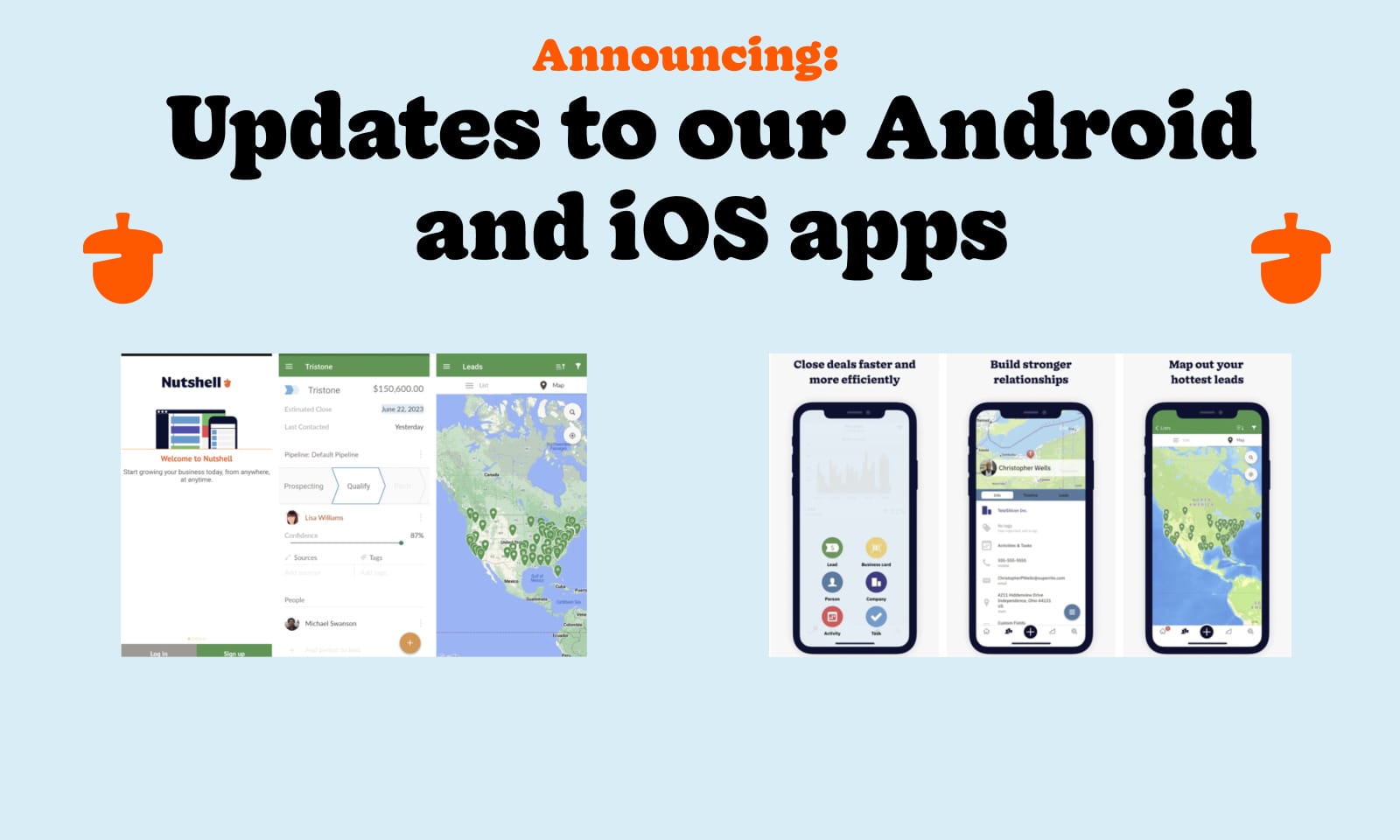 Nutshell Announces New App Updates | Nutshell