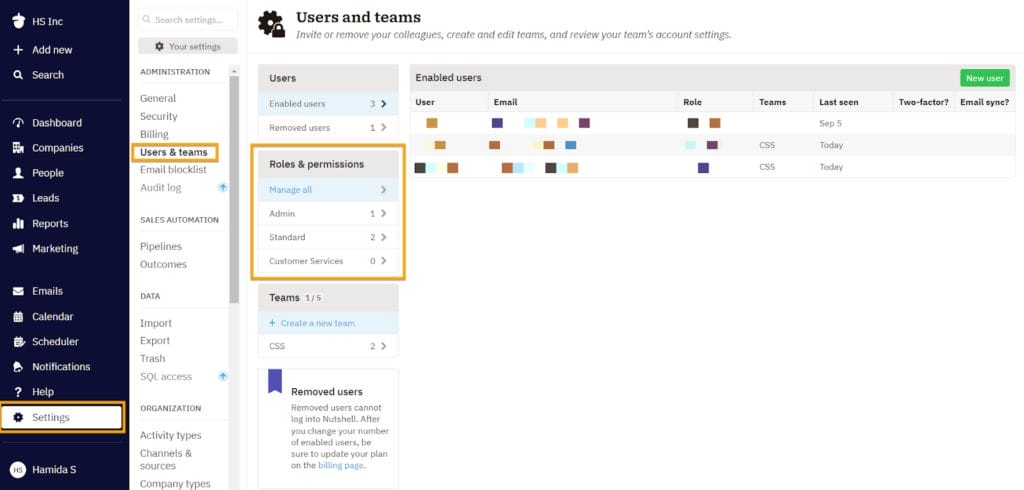Nutshell Announces Customizable Role-Based Permissions Nutshell Announces Customizable Role-Based Permissions