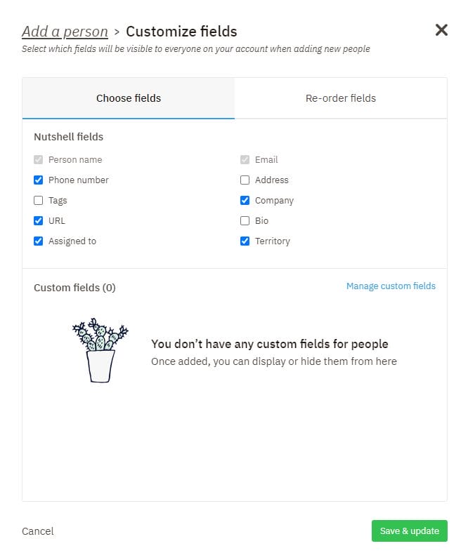 Nutshell Announces Customizable 'Add New' Dialogs Nutshell Announces Customizable 'Add New' Dialogs