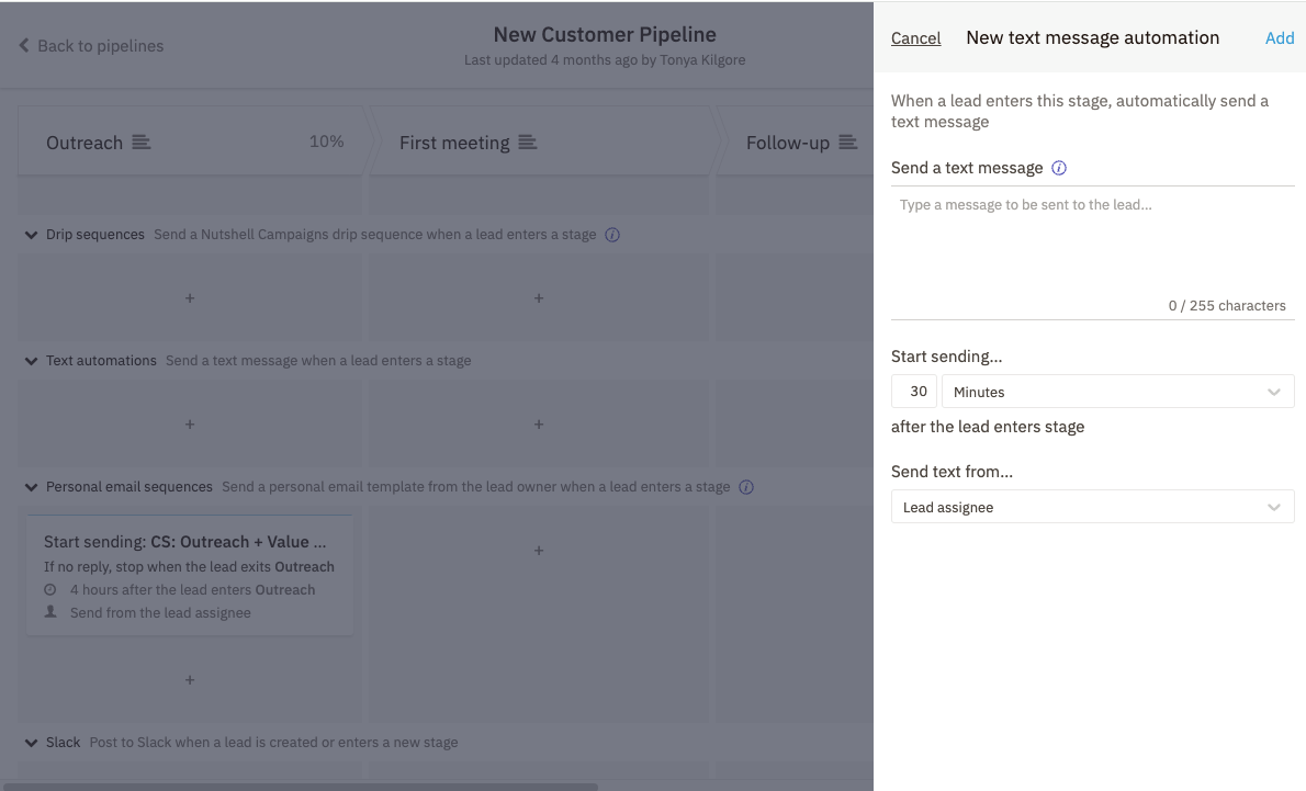 CRM, Chat and SMS in One Platform | Nutshell Engagement