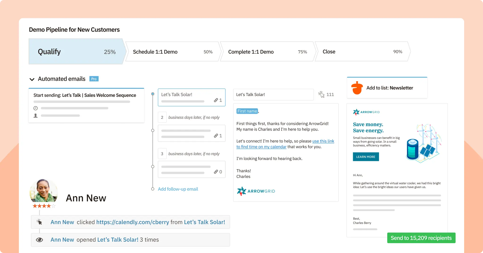 Email Marketing in Your CRM | Nutshell's Email Marketing Software Email Marketing in Your CRM | Nutshell's Email Marketing Software