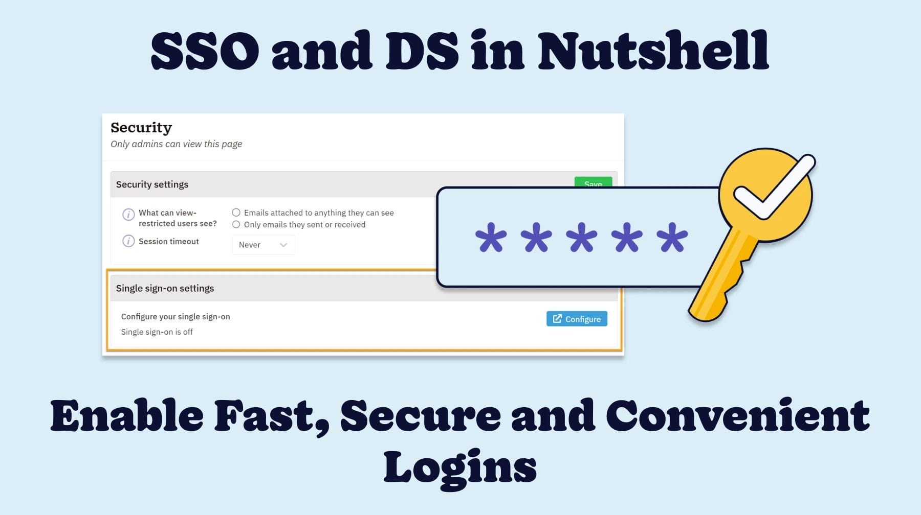 Enable Secure Logins With SSO in Nutshell | Nutshell