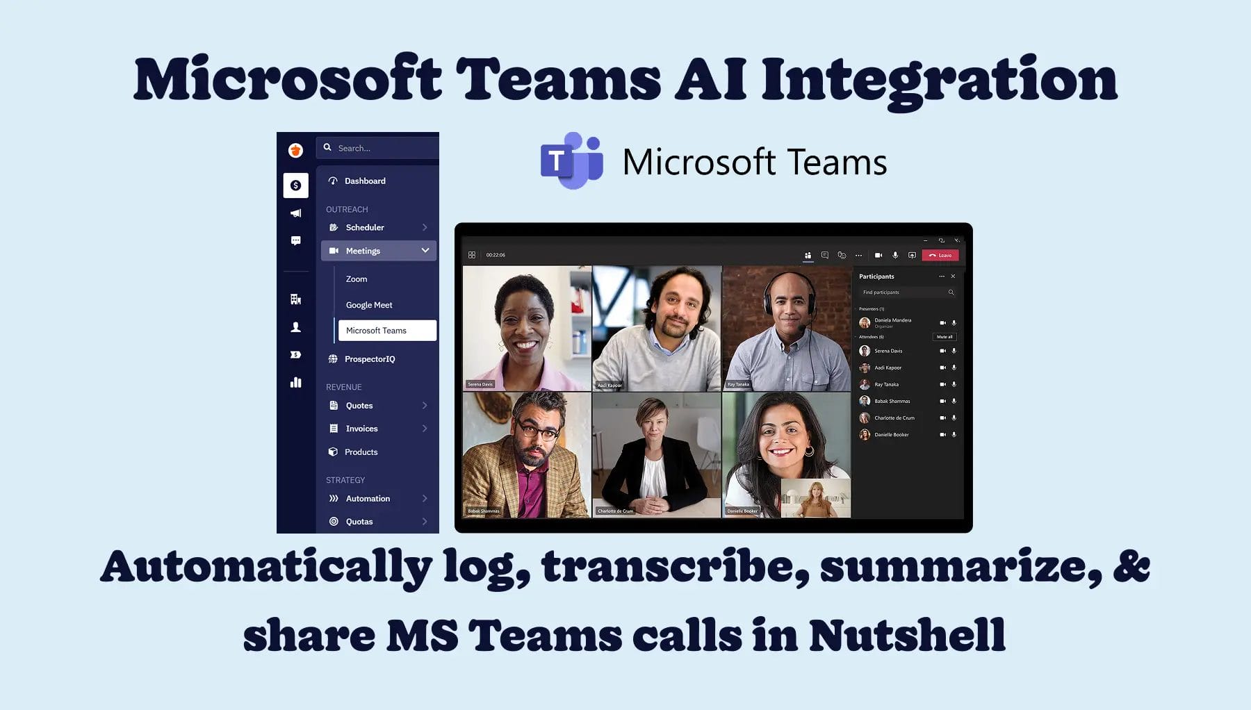 Gain Deeper Sales Insights With Microsoft Teams & AI in Nutshell